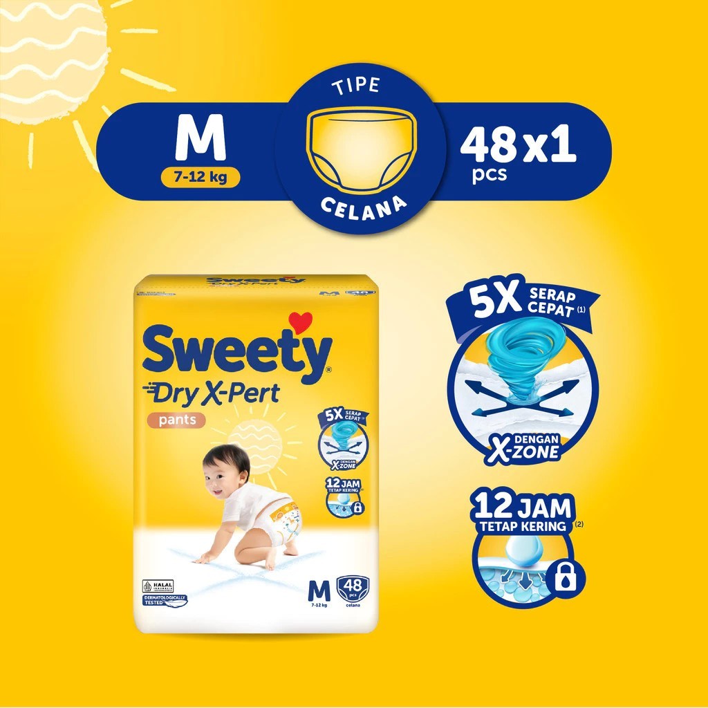 Jual Sweety Bronze Dry X-pert Pants M48 | L42 JUMBO | Shopee Indonesia