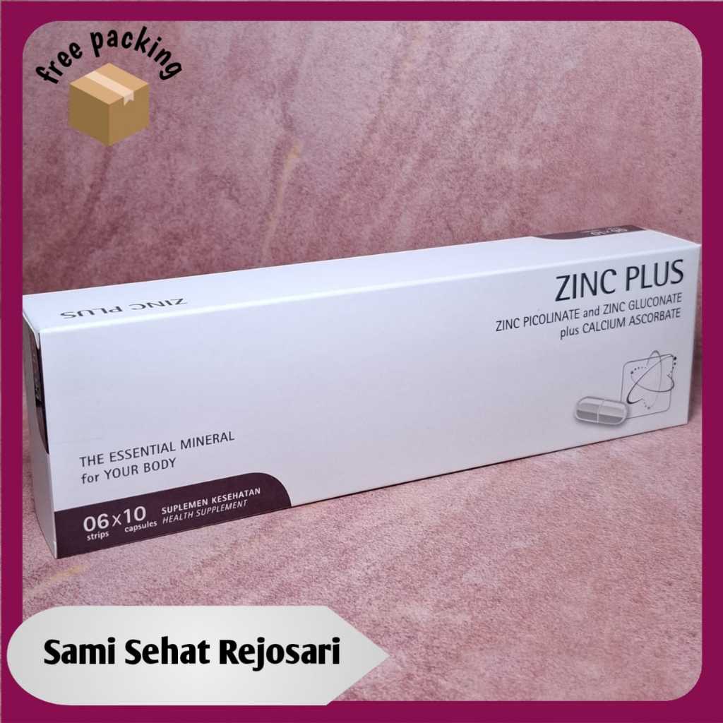 Jual 1 box ZINC PLUS PHARMACORE 60 KAPSUL | Shopee Indonesia