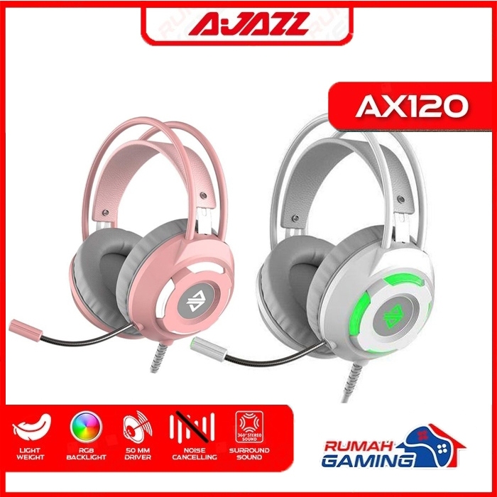 Jual AJAZZ AX120 - Gaming Headset - Wired - MIC - Noise Cancelling ...