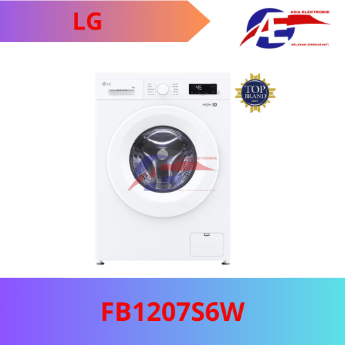 Jual Mesin Cuci LG FB1207S6W | Front Load | Shopee Indonesia