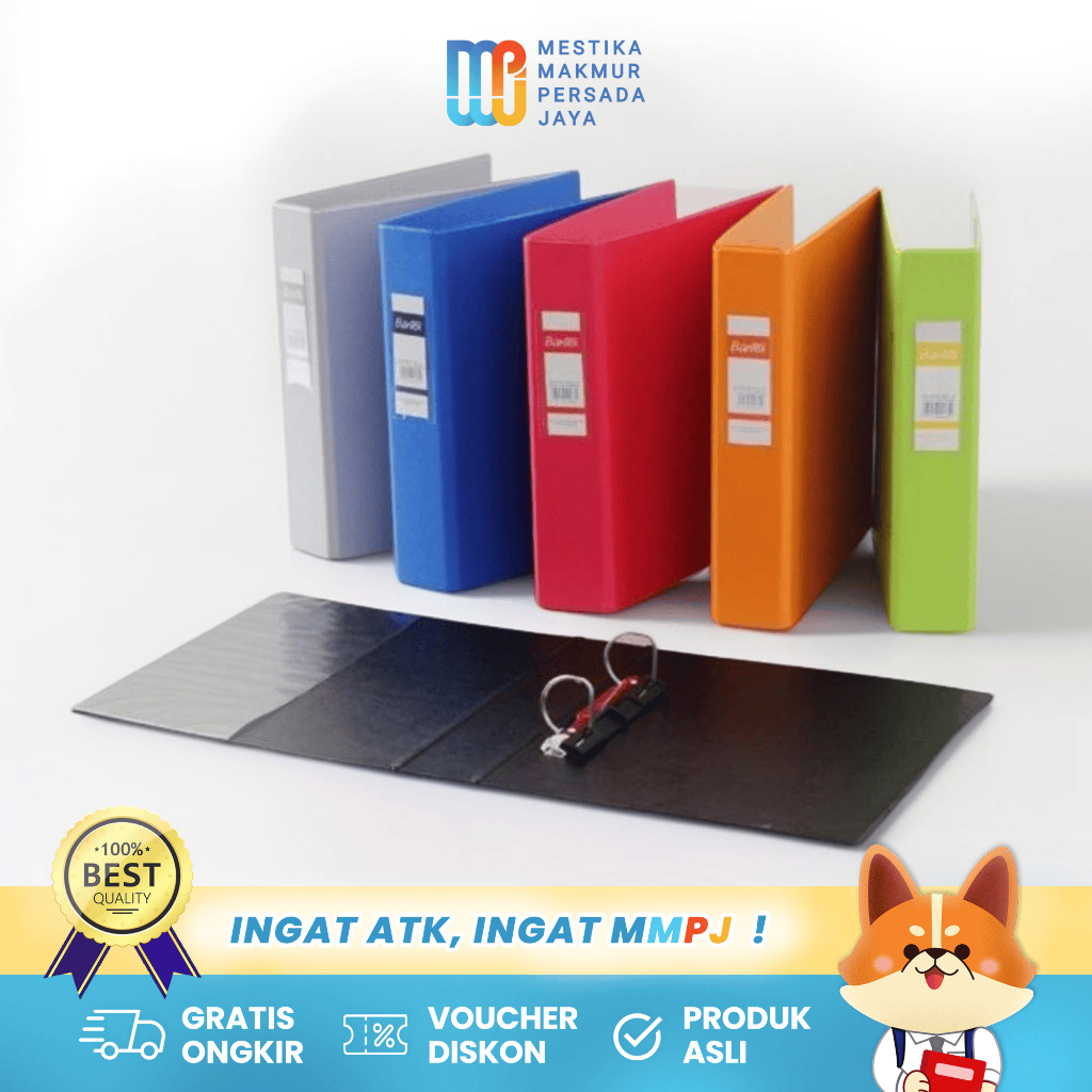 Jual Bantex Ring Binder A5 2 Ring D 25mm – Tempat Dokumen PVC dengan ...