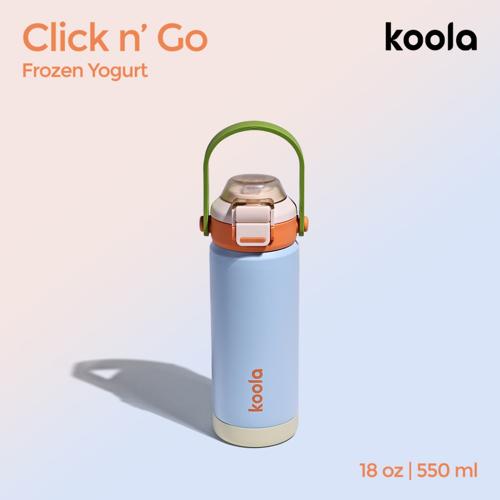 Jual KOOLA Click n' Go Tumbler 18oz - Frozen Yogurt | Shopee Indonesia
