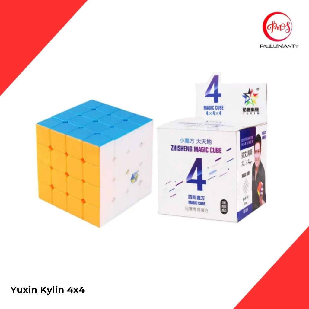 Jual Cube Puzzle 4x4 Yuxin Black Kylin 4x4 Stickerless ORIGINAL | Shopee Indonesia