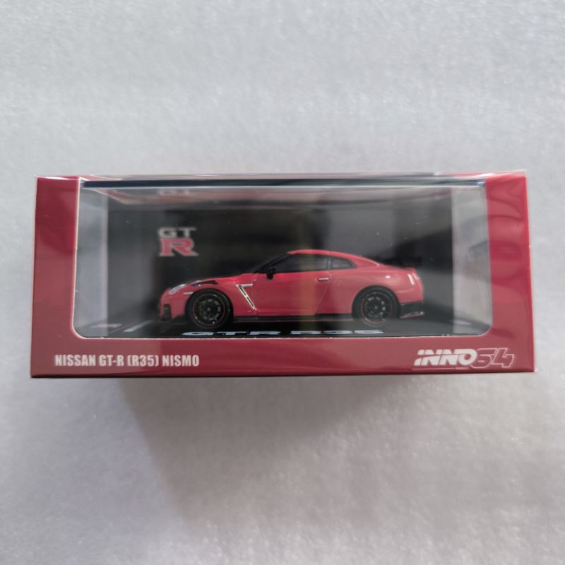 Jual INNO64 NISSAN SKYLINE GT-R R35 NISMO RED | Shopee Indonesia