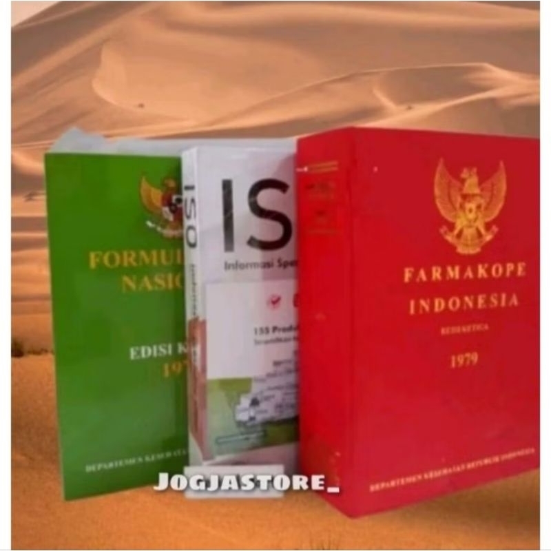 Jual Paket 3 Buku Farmasi : FARMAKOPE 3, ISO, FORNAS | Shopee Indonesia