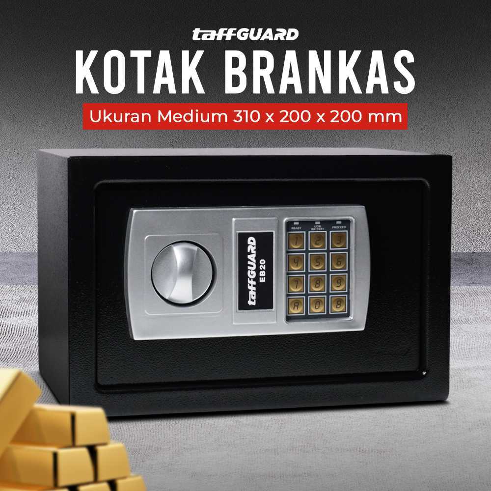 Jual TaffGUARD Kotak Brankas Hotel Mini UKURAN MEDIUM Password Safe ...
