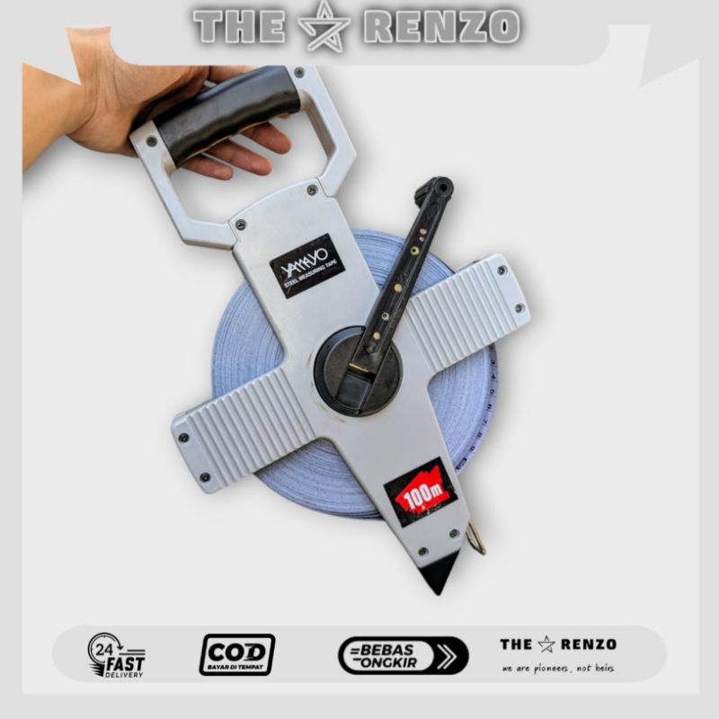 Jual Meteran Roll Yamayo Stainless Steel 30Meter 50Meter 100Meter Dari ...