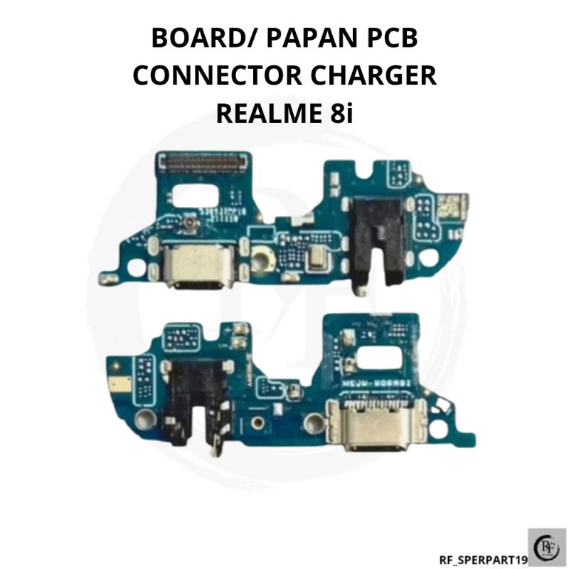 Jual BOARD/ PAPAN PCB CONNECTOR CHARGER REALME 8i/ ORIGINAL 100% ...