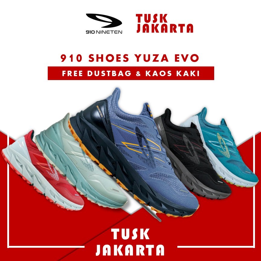 Jual Sepatu Lari Gunung 910 Nineten Yuza Evo Original Sepatu Trail ...