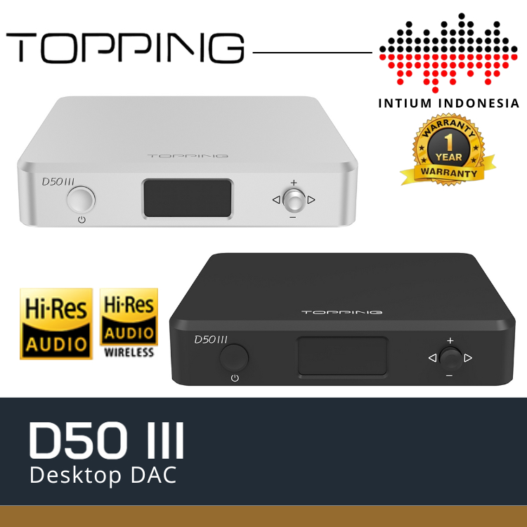 Jual Topping D50 III Dual ES9039Q2M Digital to Analog Convertor (DAC) | Shopee Indonesia