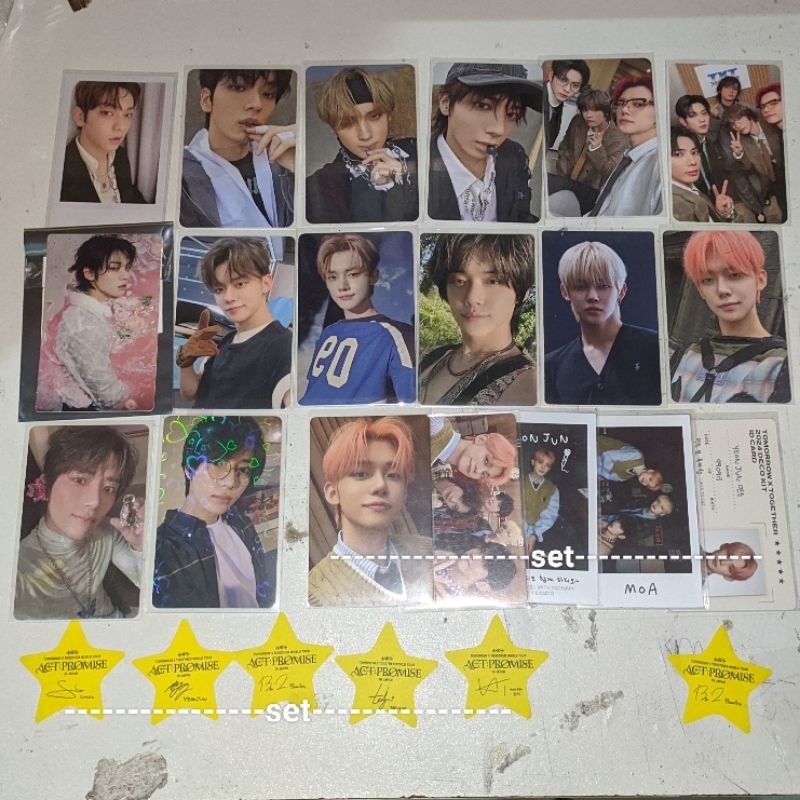 Jual [READY] PHOTOCARD TXT SOOBIN YEONJUN BEOMGYU TAEHYUN HUENINGKAI TNCT TNCF M3 DECO KIT SG25 ...