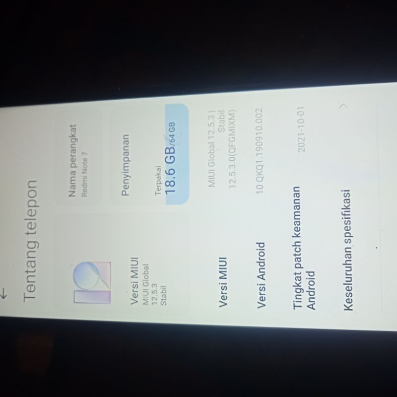 Jual hp note 7 4/64 sudah ubl twrp no setingan wa | Shopee Indonesia