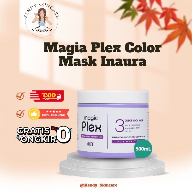 Jual Magia Plex Color Hair Mask Inaura | Shopee Indonesia