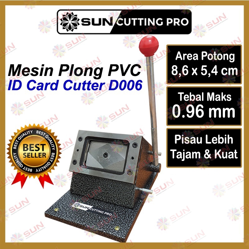 Jual Mesin Alat Pemotong Kertas ID Card / Plong ID Card / PVC Card ...