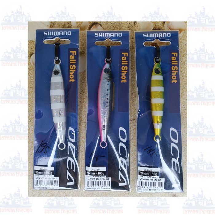 Jual METAL JIG SHIMANO OCEA FALL SHOT 60G, 80G & 100G | Shopee Indonesia