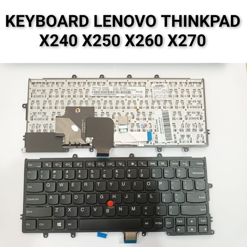 Jual KEYBOARD LENOVO THINKPAD X240 X250 X260 X270 | Shopee Indonesia