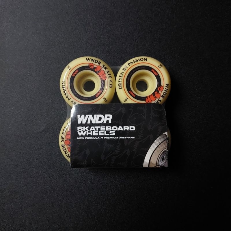 Jual Roda skateboard WNDR Handheld Radial Side Cut wheels 53mm 101a ...