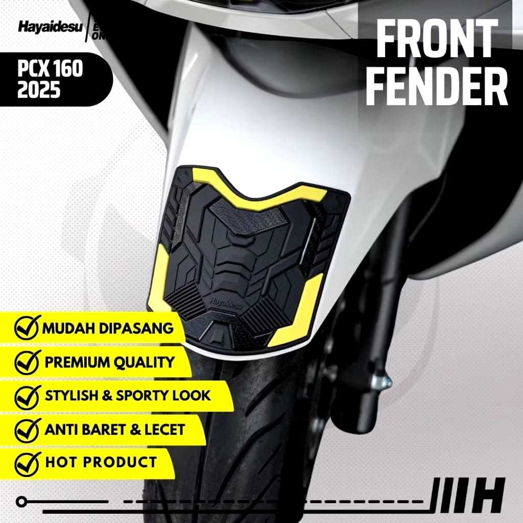 Jual Honda PCX 160 2025 (CBS/ABS/RoadSync) Body Protector Front Fender ...