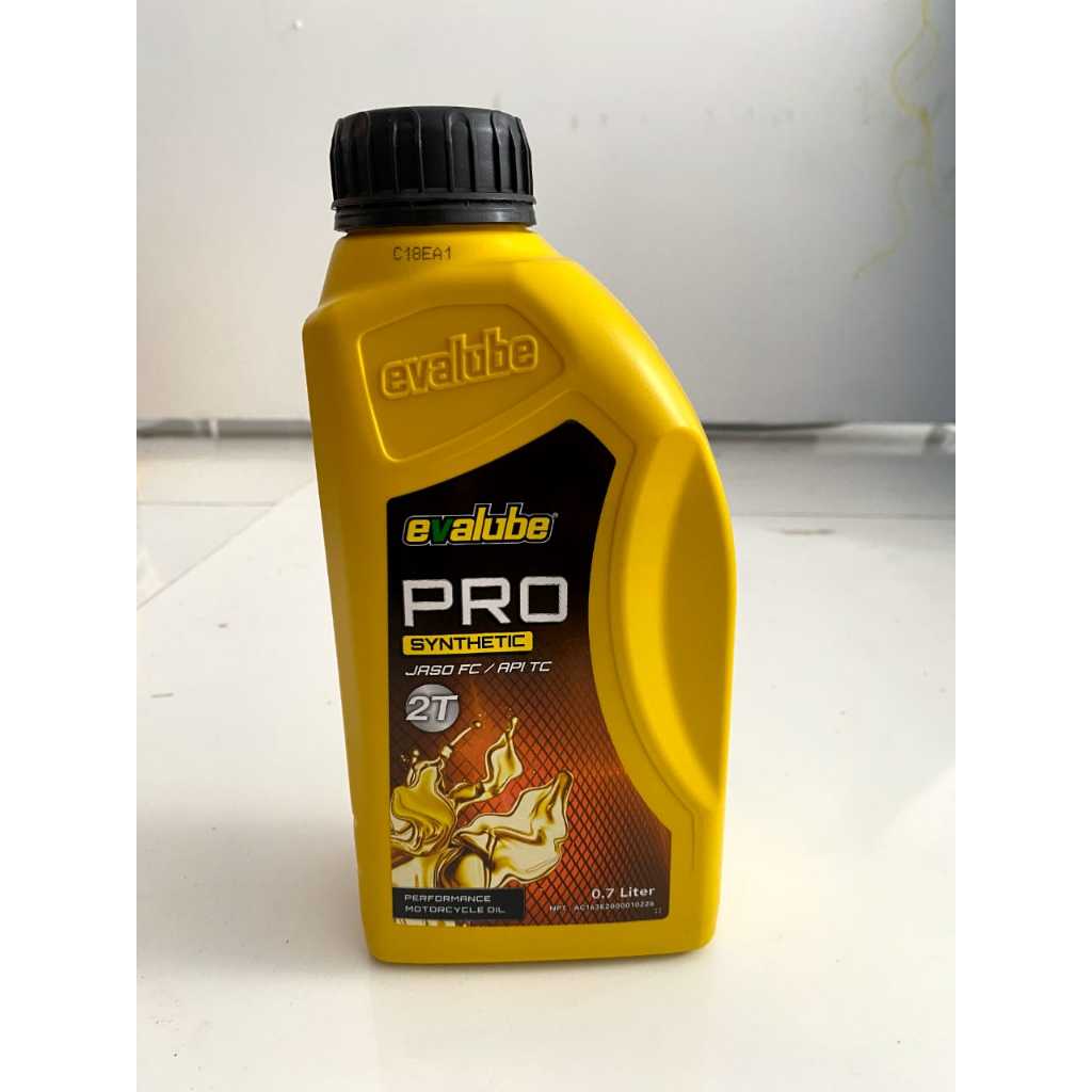 Jual EVALUBE PRO 2T (700ml) 0.7 Liter OLI SAMPING 2T SYNTHETIC | Shopee ...