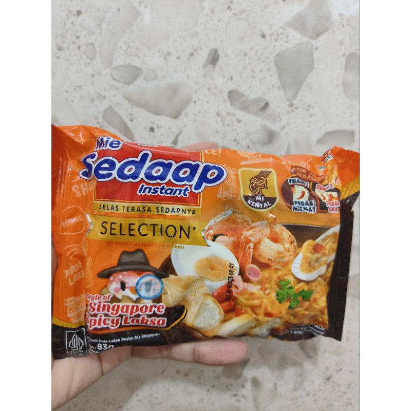 Jual Mie Sedap Laksa Singapore Kemasan 83 Gram | Shopee Indonesia