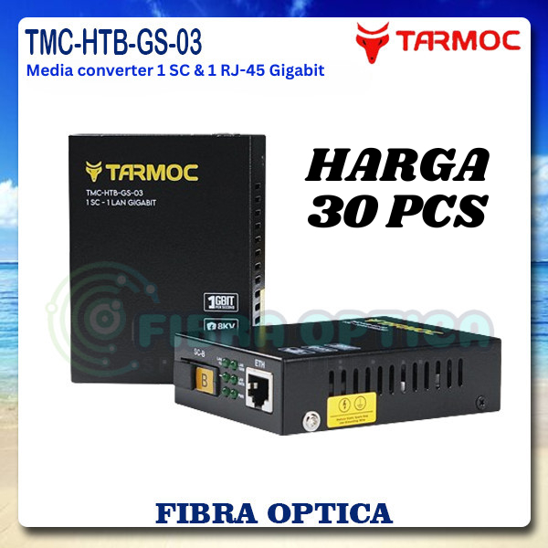 Jual Tarmoc TMC-HTB-GS-03 | Media Converter 1FO 1LAN Gigabit | HTB GS03 ...