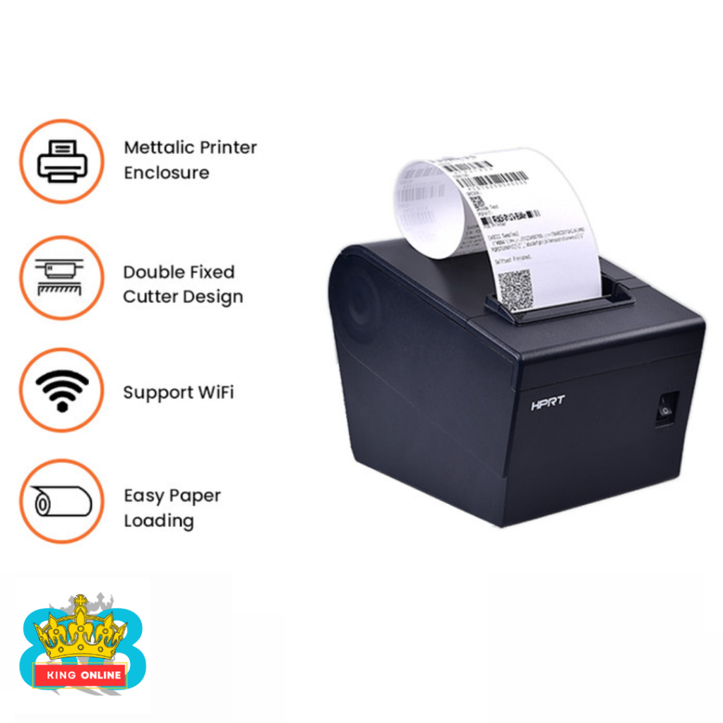 Jual Printer Kasir Thermal HPRT TP806 - Printer Cetak Resi Pengiriman ...