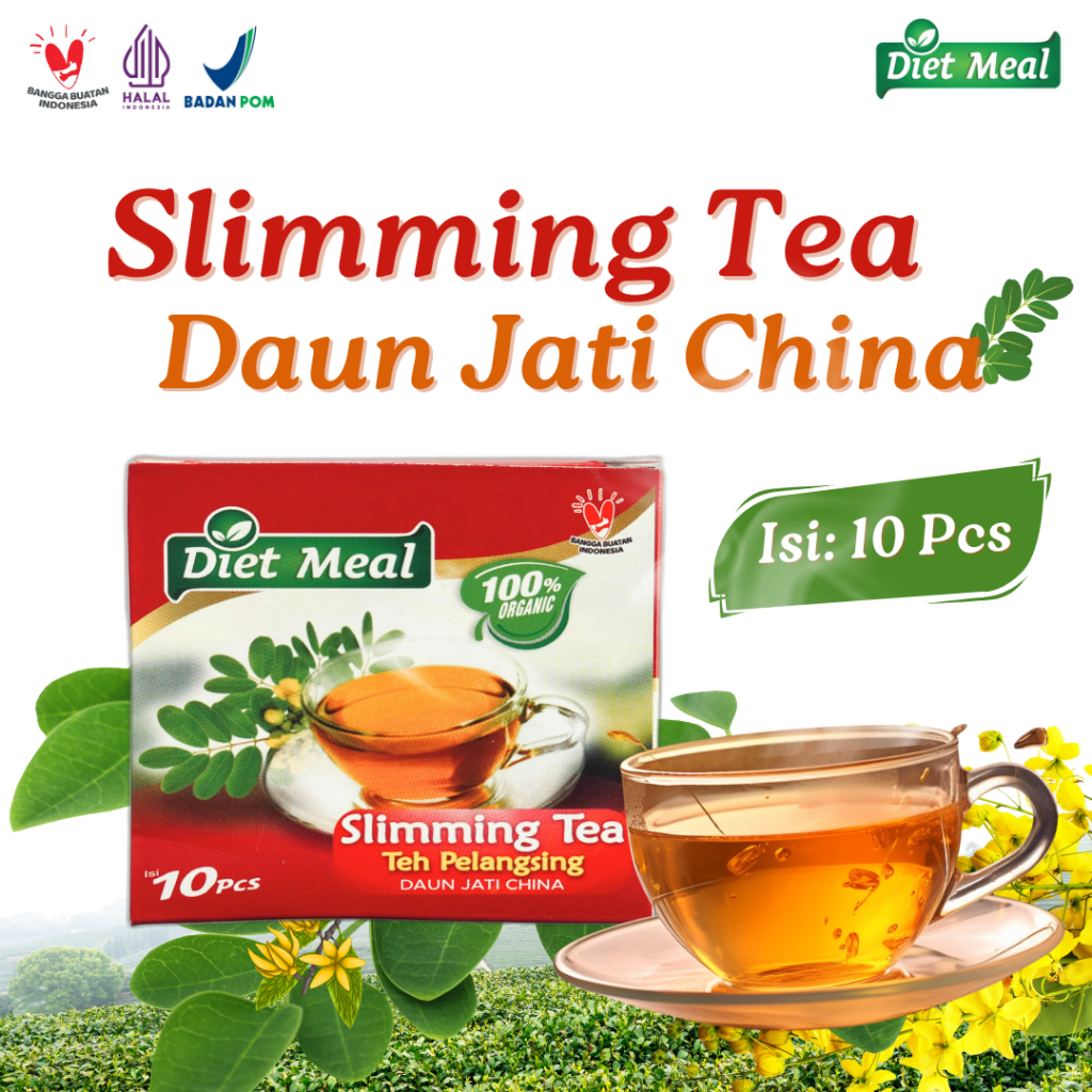 Jual Teh Sliming Tea Dietmeal bersertifikat ISO 9001 | Shopee Indonesia