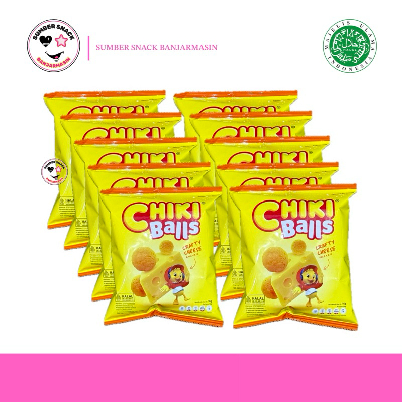 Jual (Renceng) Chiki Balls Renceng (Isi 10Pcs/Renceng) (10x16g) (3 ...