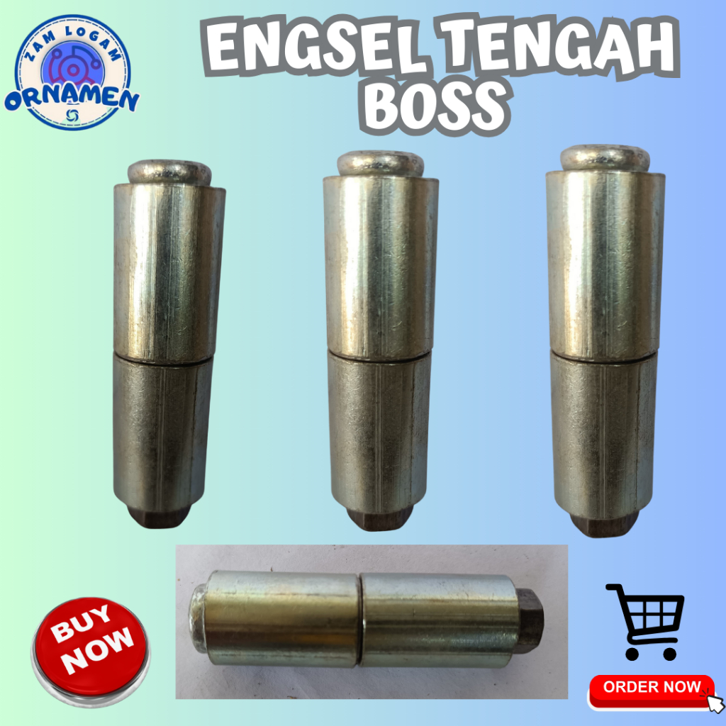 Jual Engsel tengah henderson Diameter 22 Body Besar / Engsel Pintu ...