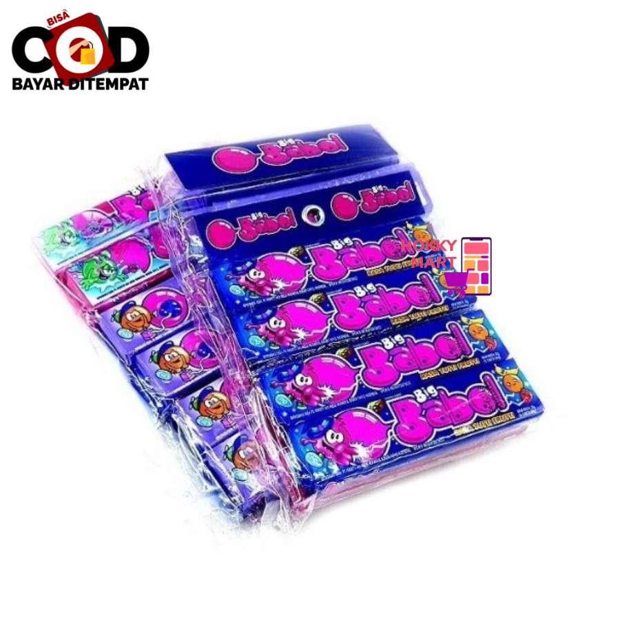 Jual [ HOKKY ] Chupa Chups Big Babol Stick Pack Hanger lsi 12x20gr ...
