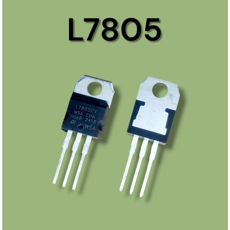 Jual Ic 7805 L7805 LM7805 Positif voltage regulator | Shopee Indonesia