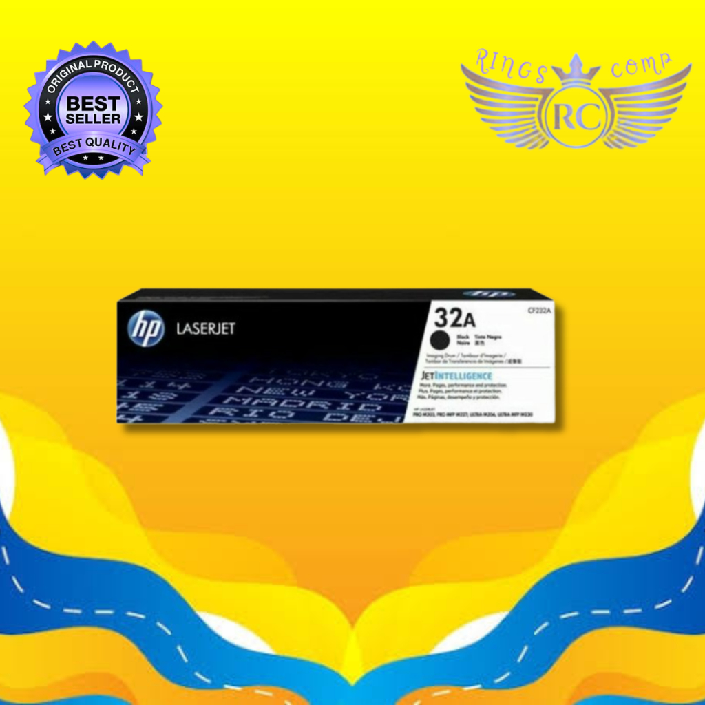 Jual Toner HP 32A Original Drum Kit Cartridge CF232A Printer M203D ...