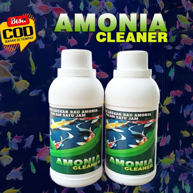 Jual AMONIA CLEANER , menetralisir ammonia, menghilangkan segala racun dalam kolam atau aquarium ...