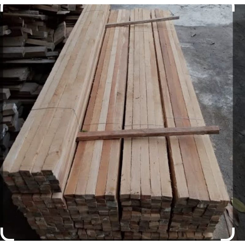 Jual 3 X 3 RENG KAYU KASO USUK BALOK PANJANG 2 METER PAKET MURAH ...
