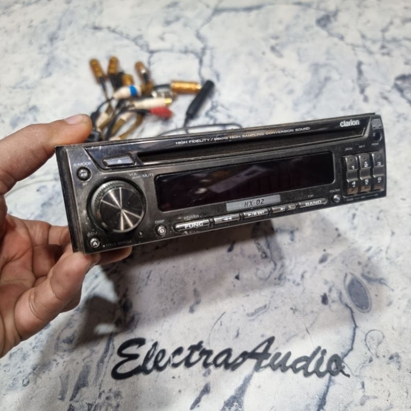 Jual CLARION HX-D2 up grade head unit single din | Shopee Indonesia
