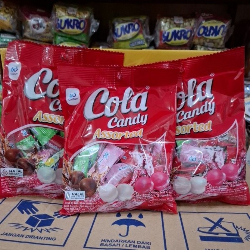Jual Cola Candy Assorted 100gr (40 pcs) | Shopee Indonesia