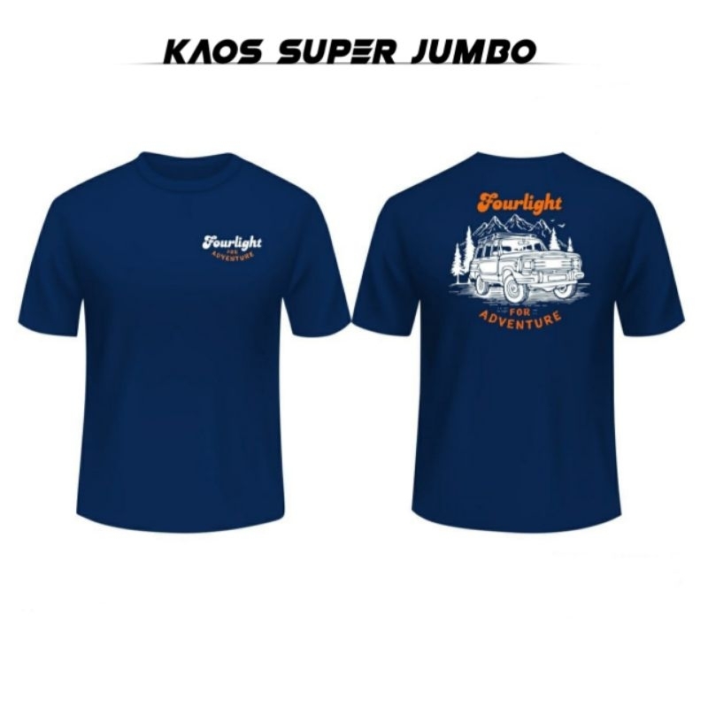 Jual KAOS JUMBO PRIA 3XL-5XL BAJU UKURAN BIGSIZE | Shopee Indonesia