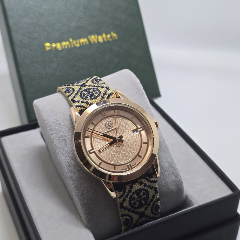 Jual Premium Watch - Jam Tangan Wanita Best Seller Tory Burch Tali ...