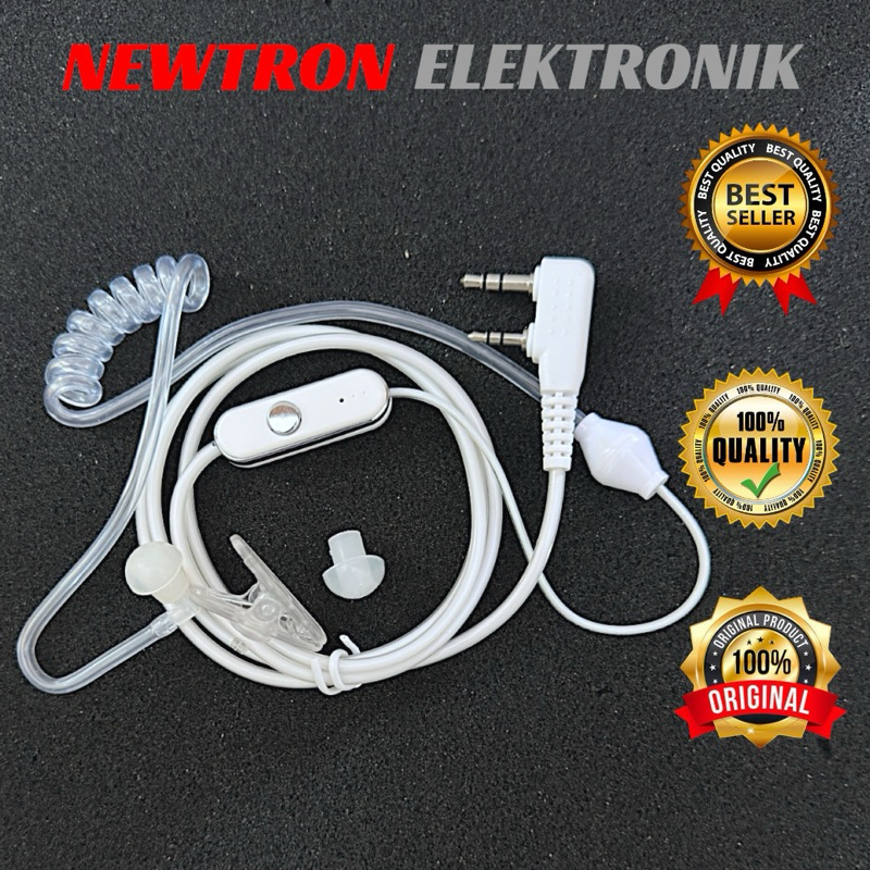 Jual Headset Fbi HT Baofeng UV5R UV82 Original VERTEC VT-5R VT-82 Pofung 888S Model Putih BJH ...