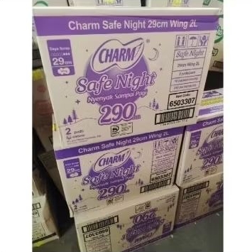 Jual Charm Safe Night 29 cm 2 PAD renceng. isi 24 RENCENG SEKARTON. (1 ...