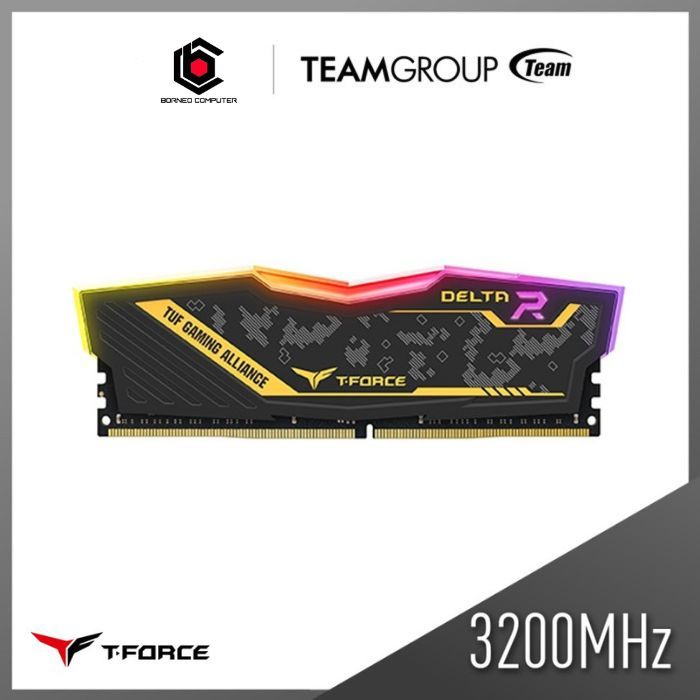 Jual TEAMGROUP DELTA TUF GAMING RGB DDR4 3200 MHz - RAM PC DESKTOP ...