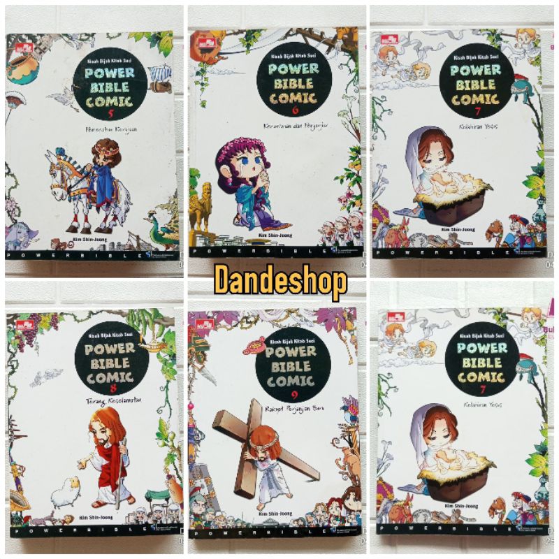Jual Power Bible Comic - Kisah Bijak Kitab Suci PILIH JUDUL - Science ...