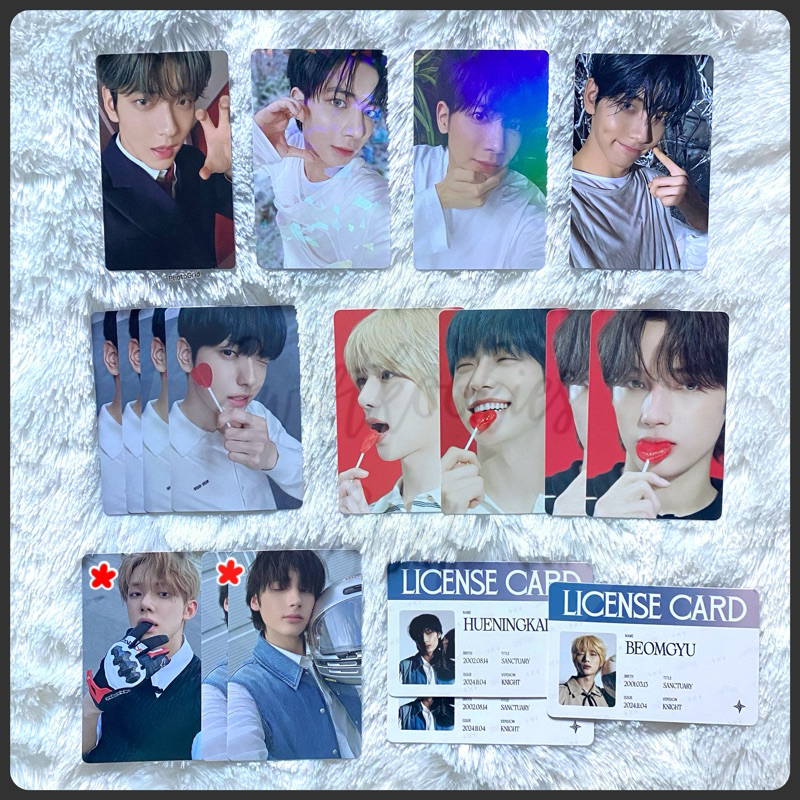 Jual TXT Sanctuary Photocard Knight Lover Savior Soobin Taehyun Hueningkai Beomgyu Yeonjun Maung ...