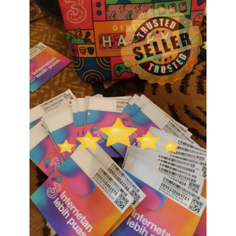 Jual Perdana 3 Tri Three (2Gb) | Shopee Indonesia