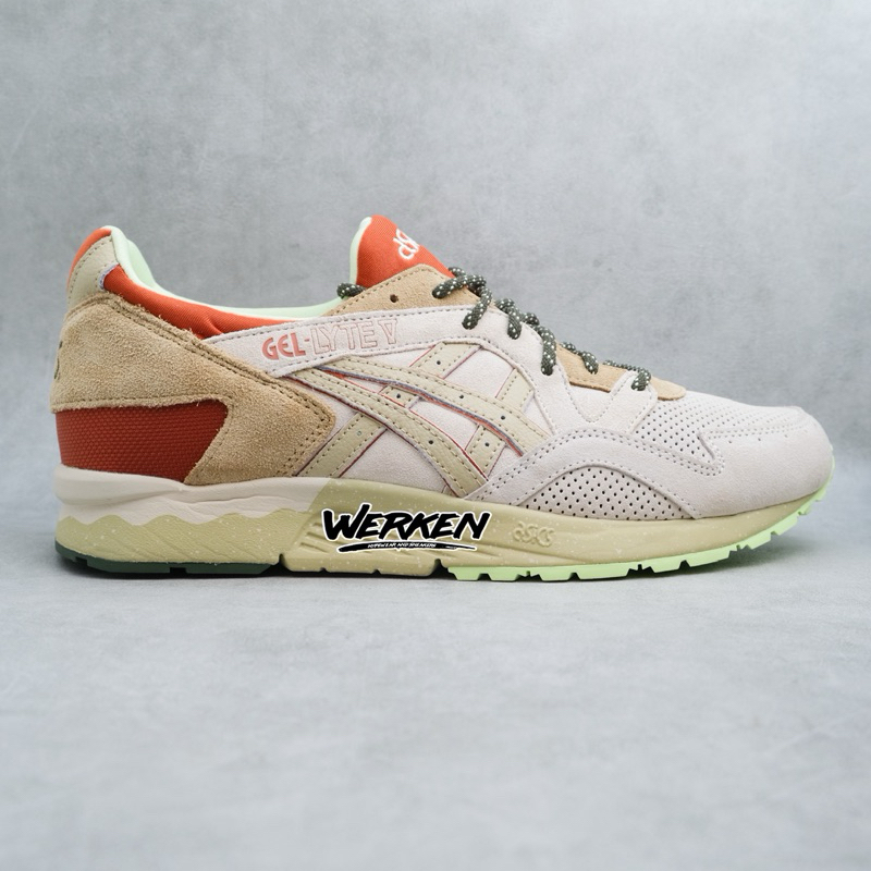 Jual Asics Gel Lyte V Cream/Sand 1203A288-100 (ORIGINAL) | Shopee Indonesia