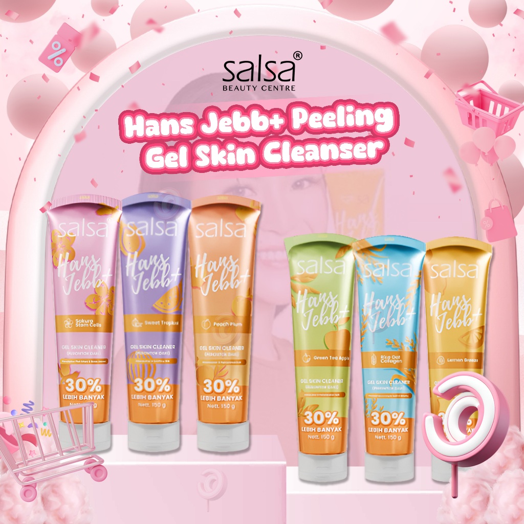 Jual SALSA - HANS JEBB+ PEELING GEL SKIN CLEANSER ( 150 g ) - Perontok ...