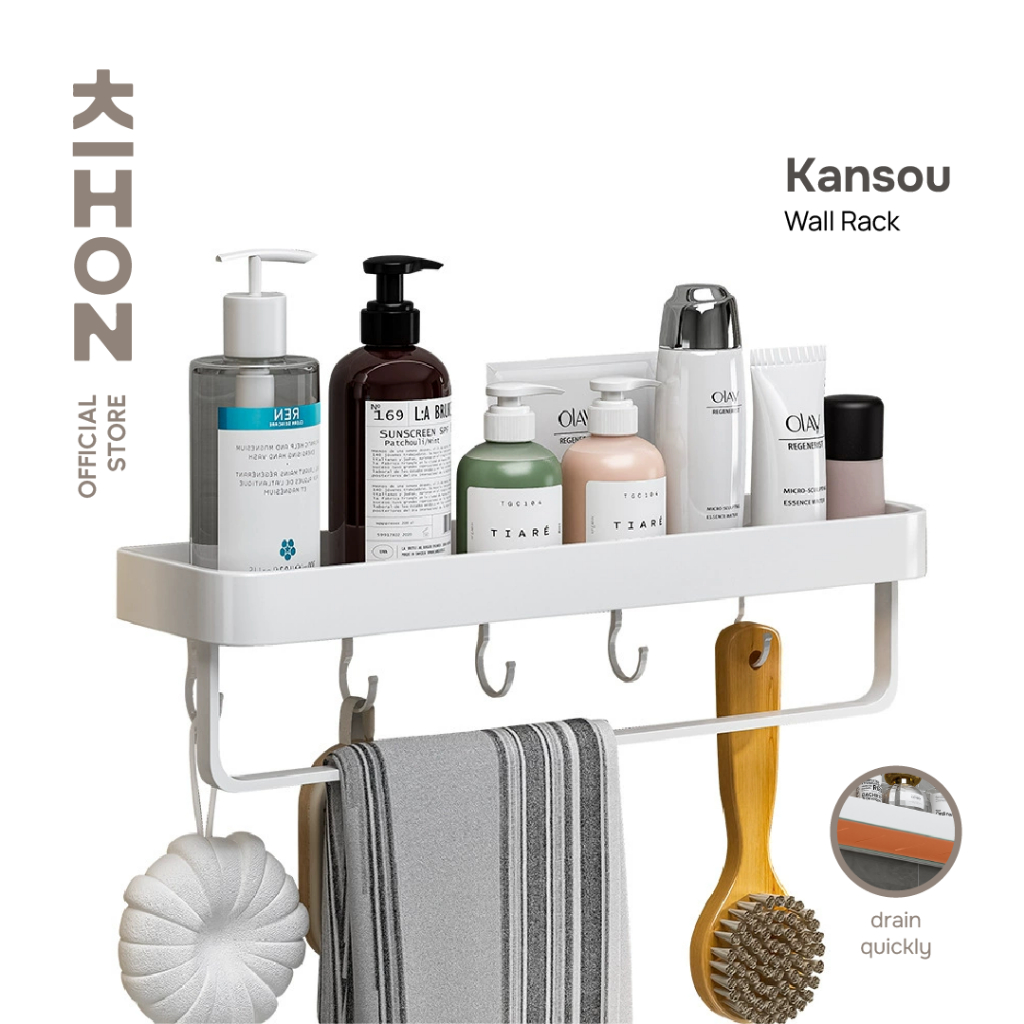 Jual KIHON KANSOU Wall Rack Rak Dinding Kamar Mandi & Dapur dengan ...