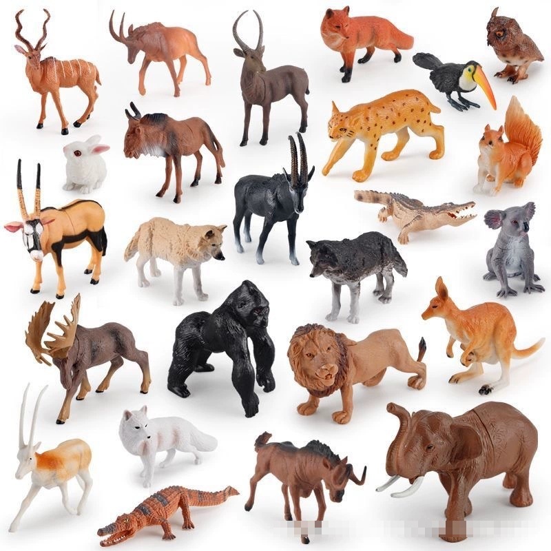 Jual Mainan Hewan Animal Model Toys Koleksi Figurin Figur Binatang ...