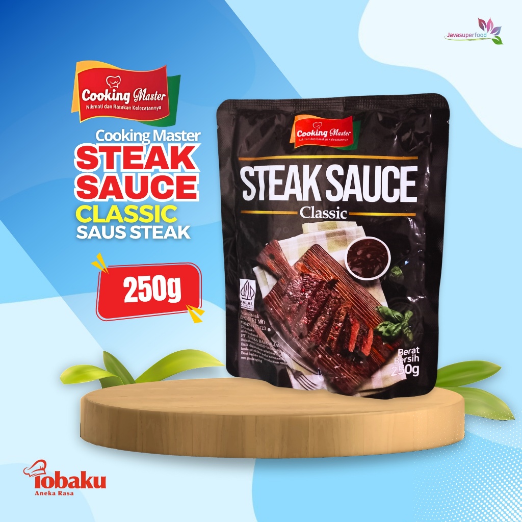 Jual Cooking Master STEAK SAUCE Classic - Saus Steak 250g | Shopee ...