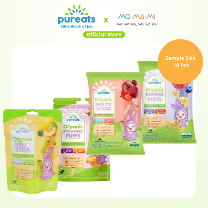 Jual Pureats Melty & Puff (10 pcs) - Sample Size | Shopee Indonesia